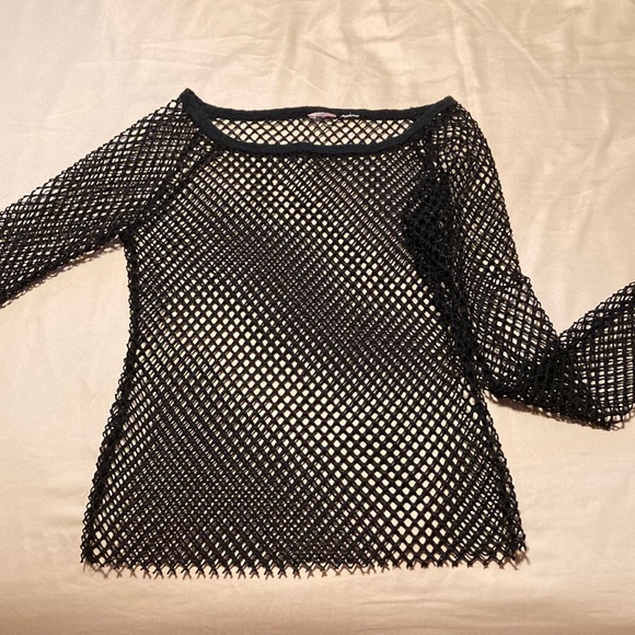 Tops | Netted Crop Top | Poshmark